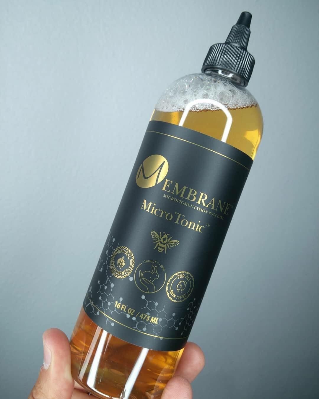 MICRO TONIC (16oz BLACK LABEL) - Brows & Beyond Cosmetic Tattooing