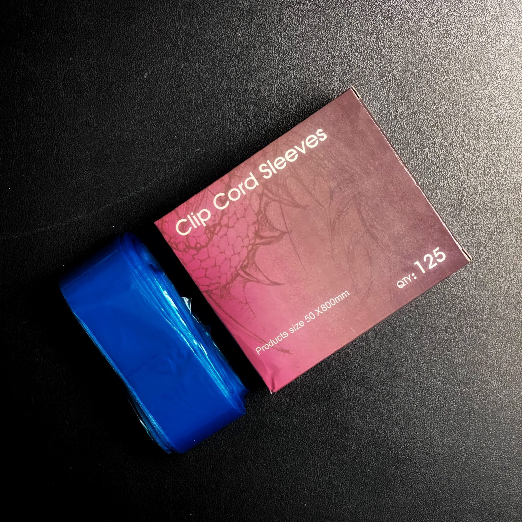 Blue Cord Sleeves (Box 125) - Brows & Beyond Cosmetic Tattooing
