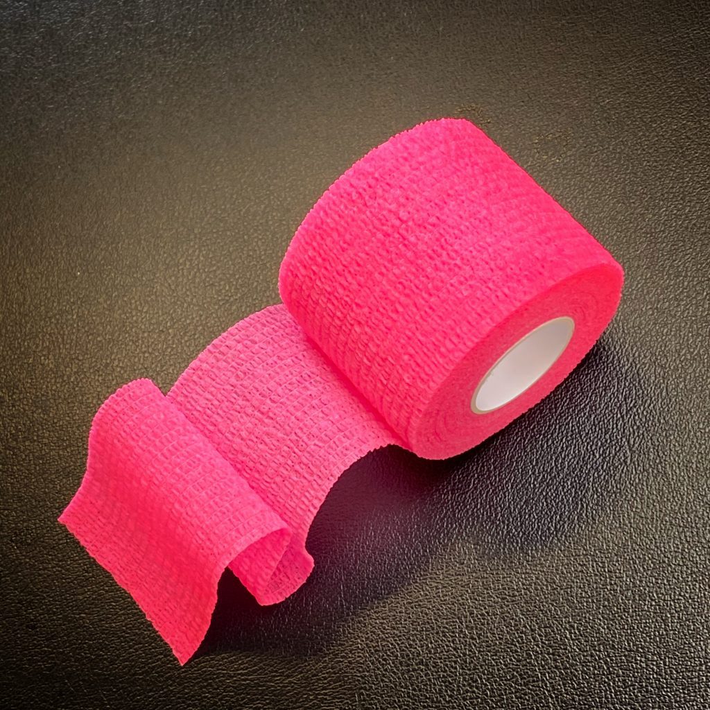 Cohesive Premium Tattoo Grip Tape PINK 5 cm wide - Brows & Beyond ...